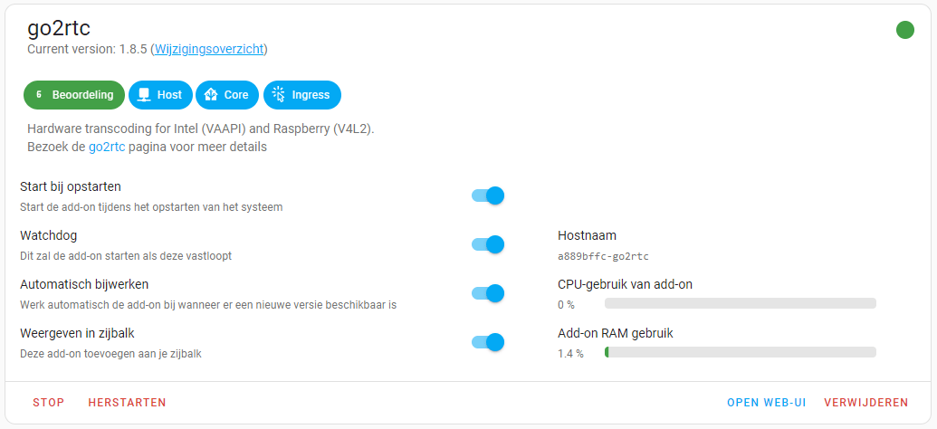 Ring Door Bell live beeld in Home Assistant - Home Assistant Tips